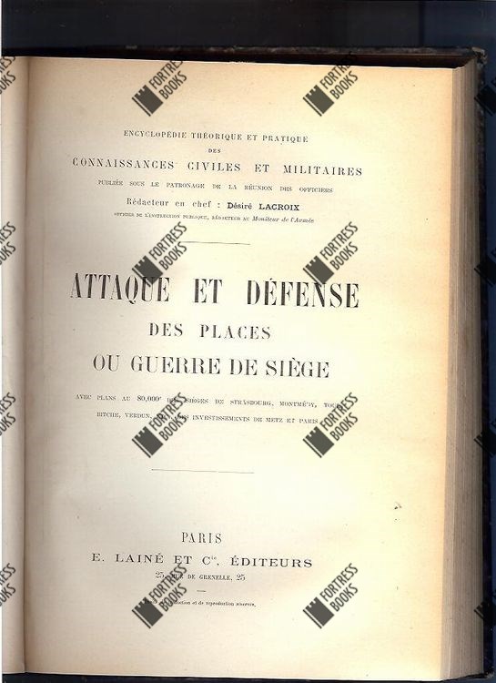 Fortress Books | Treatise on Fortification - 3 Books in 1 Volume