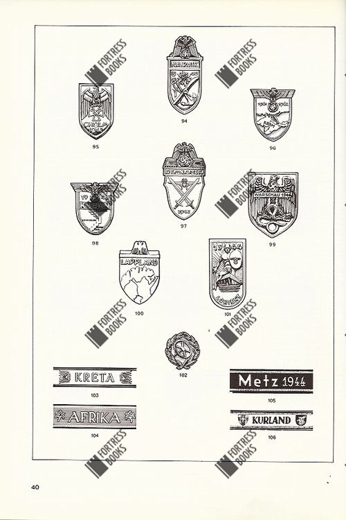 Fortress Books | Insignia, Decorations and Badges of the Third Reich ...