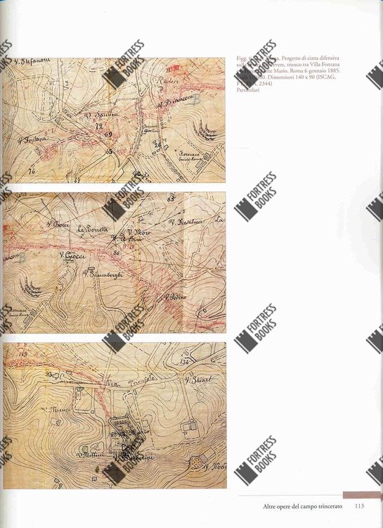 Fortress Books | The system of the military forts in Rome