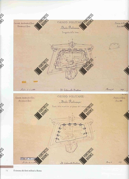 Fortress Books | The system of the military forts in Rome