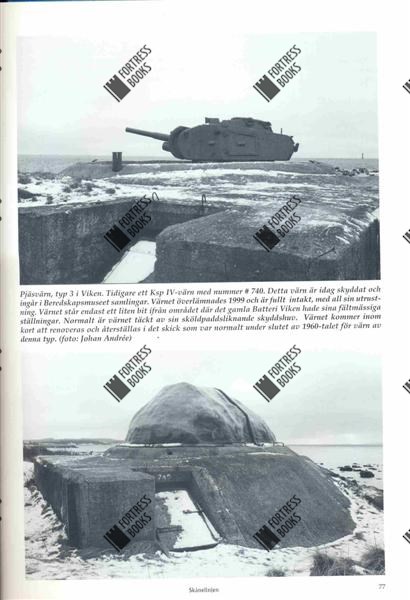 Fortress Books | Skåne Line (Per-Albin Line) - The coastal defences of ...