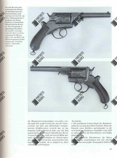 Fortress Books | The Dutch Military Service Revolvers 1856-1940