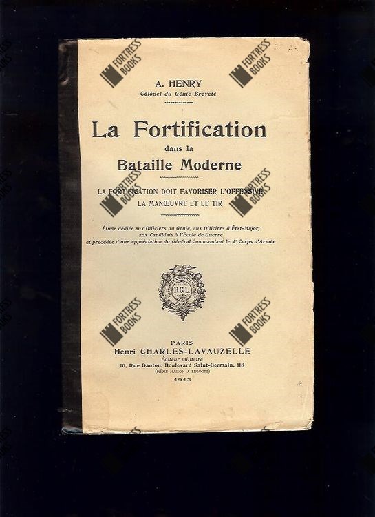 Fortress Books | The Fortification in modern Battle