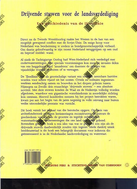 Fortress Books | Floating Floodgates - A History of the IJssel Line