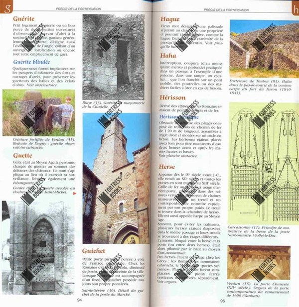 Fortress Books | Dictionary and Terminology of Fortification