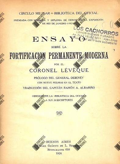 Fortress Books | Essay on Modern Permanent Fortification / Field Works