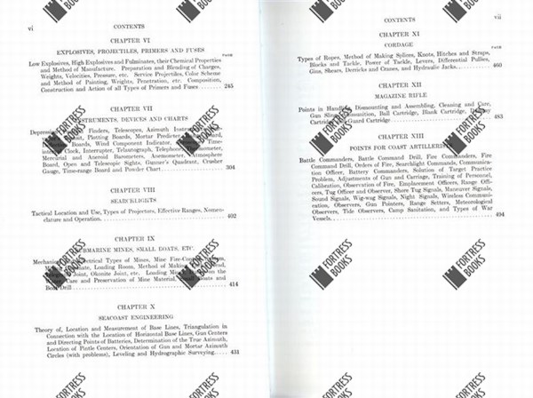 Fortress Books | The Service of Coast Artillery