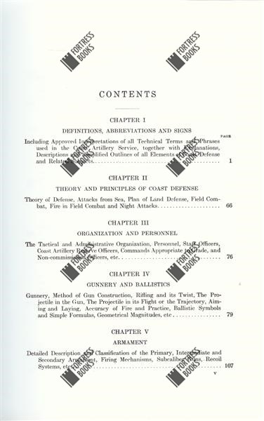 Fortress Books | The Service of Coast Artillery