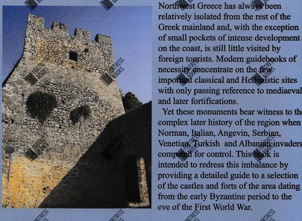 Fortress Books | Castles of the Northwest of Greece