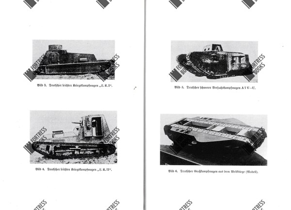Fortress Books | The German Tanks in the World War
