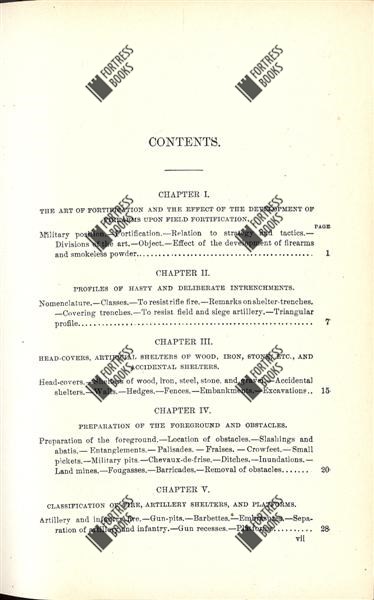 Fortress Books | A Text-Book on Field Fortification